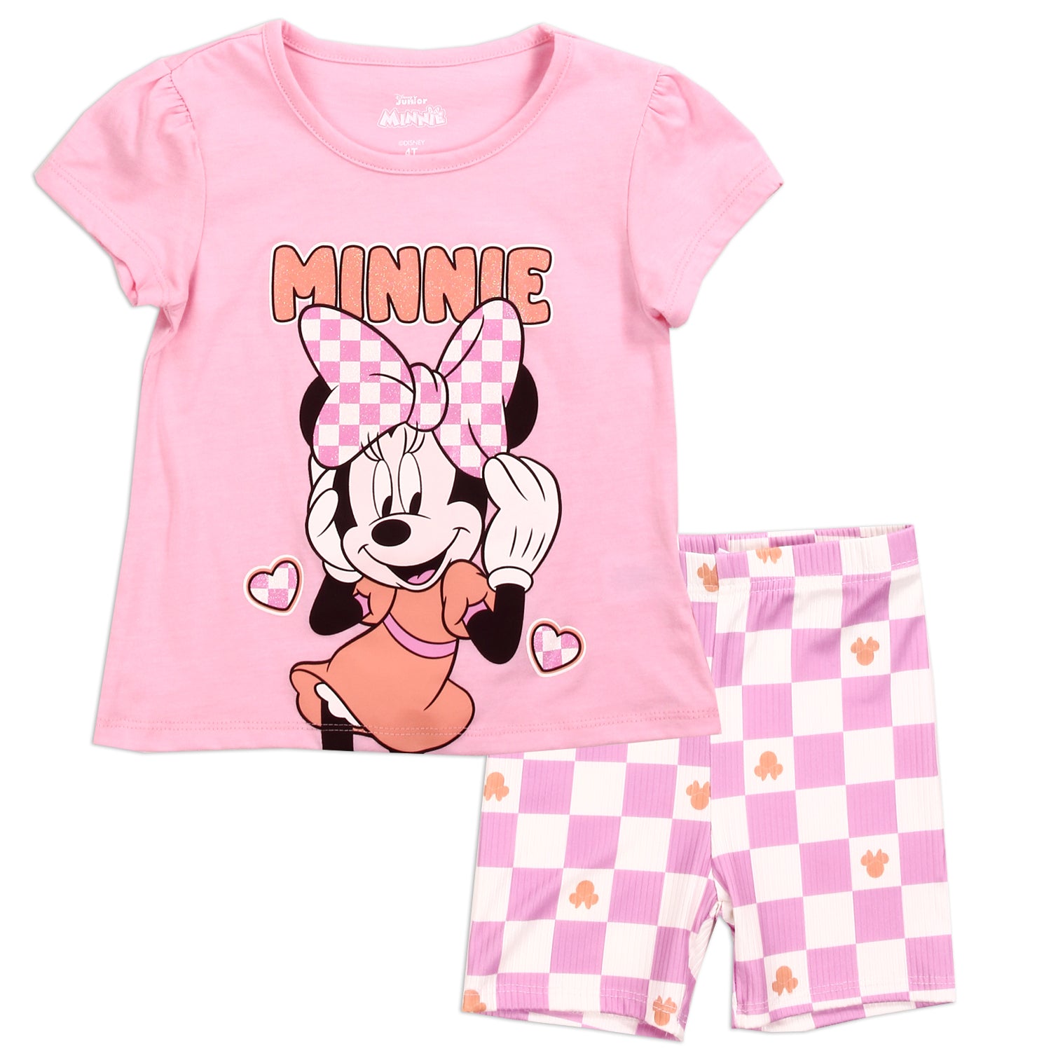MINNIE MOUSE Girls Toddler 2-Piece Short Set (Pack of 4) – PKW Group